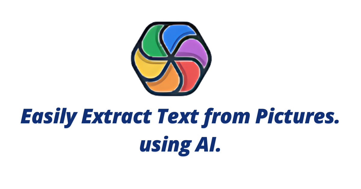 Free Extract Text From Picture